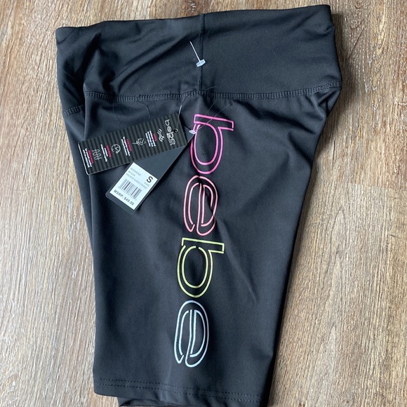 bebe | Shorts | New Bebe Logo Biker Shorts | Poshmark